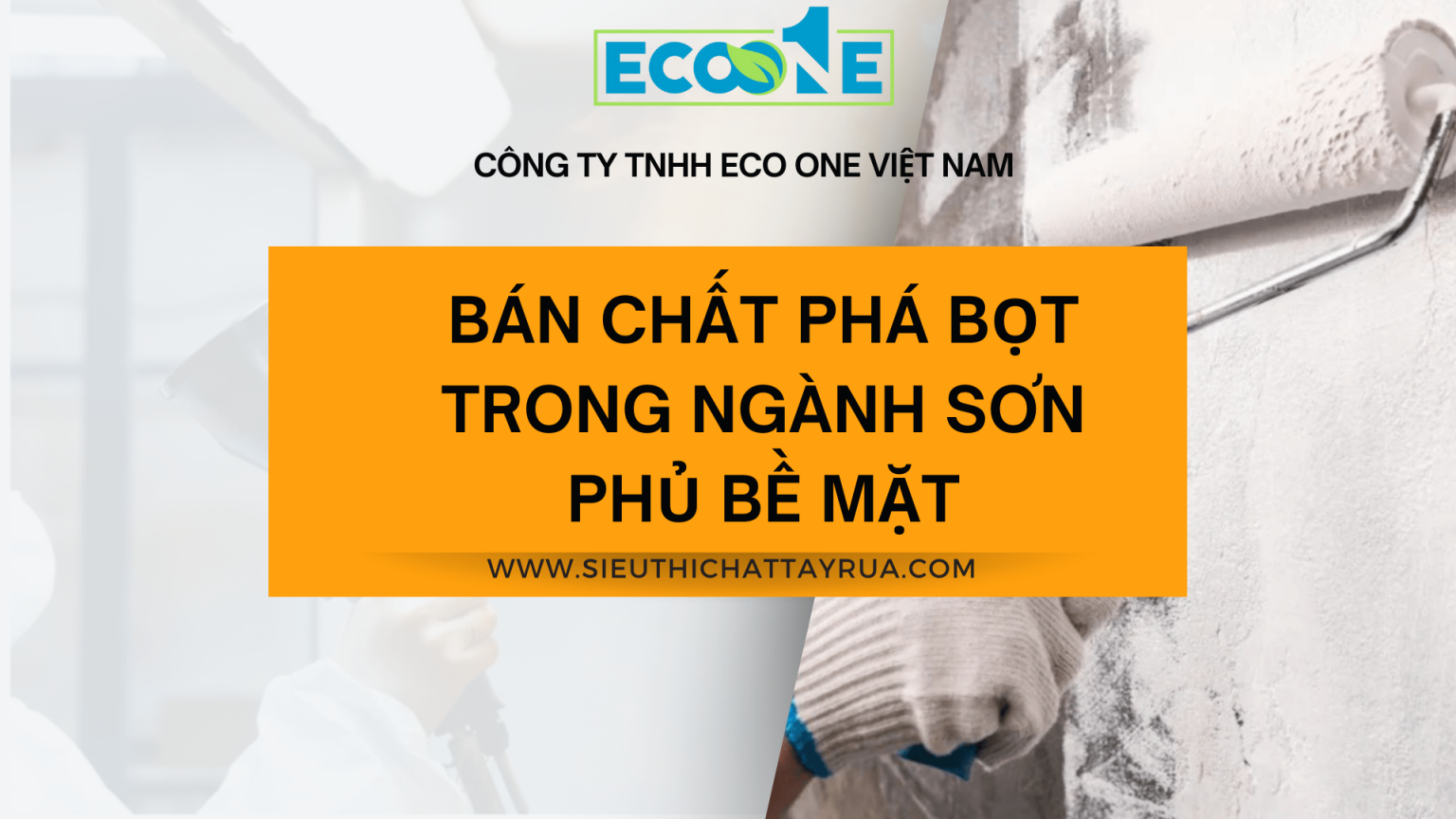 Bán chất phá bọt trong ngành sơn phủ bề mặt