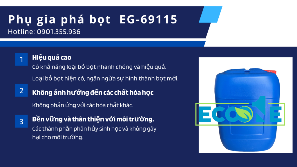 Cách lựa chọn phụ gia phá bọt phù hợp trong dệt nhuộm