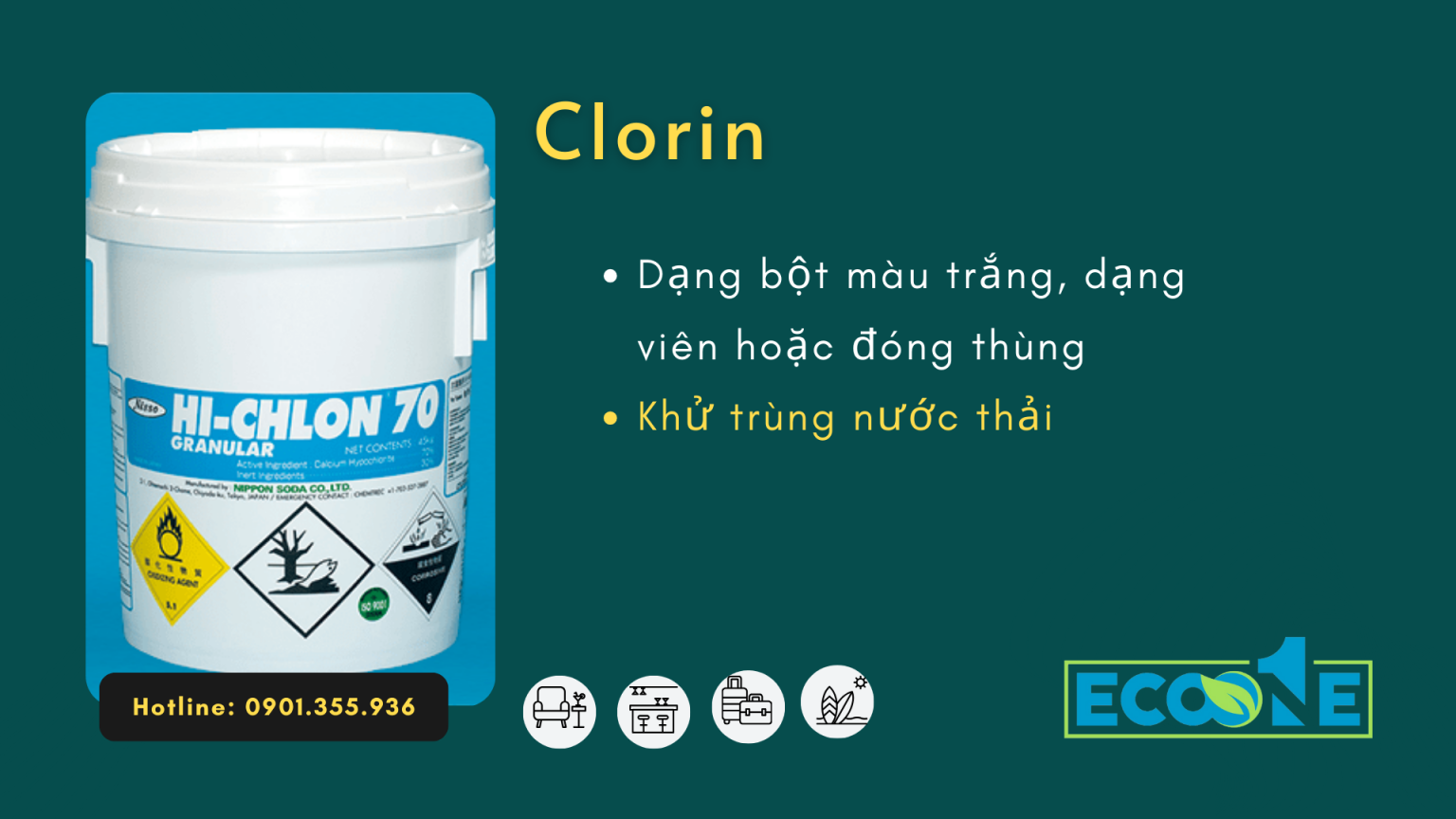 Báo giá bộ hóa chất quan trọng trong xử lý nước thải