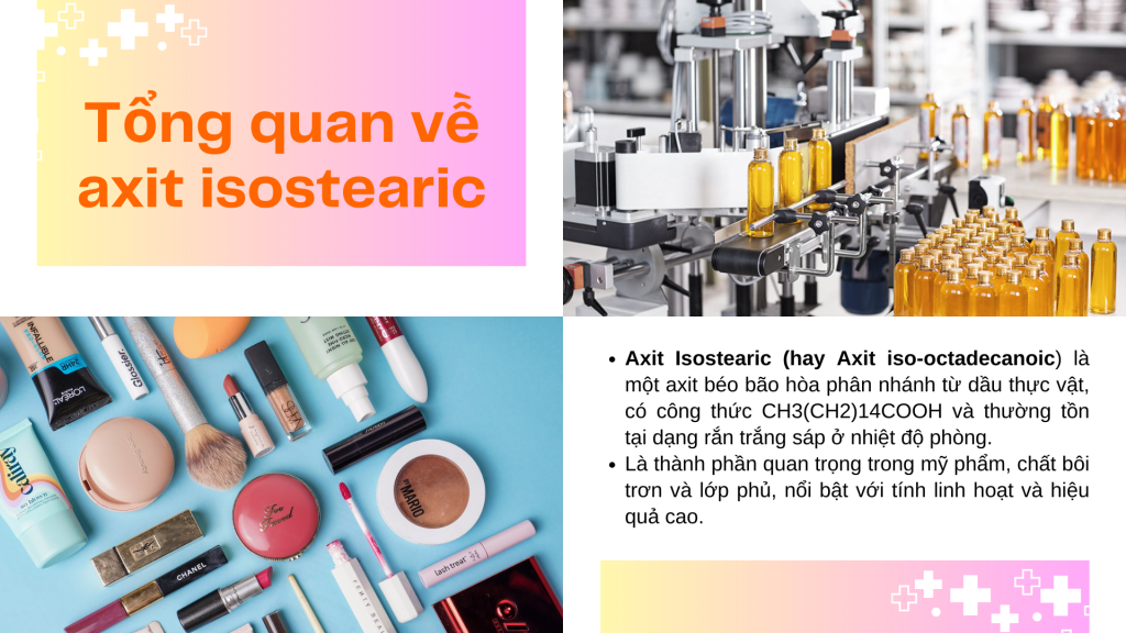 Axit isostearic phụ gia trong sản xuất mỹ phẩm
